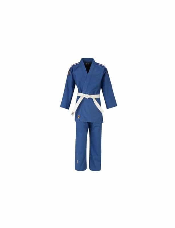 kimono-judo-dentrainement-avec-bandes-bleu-matsuru | Karate-gi
